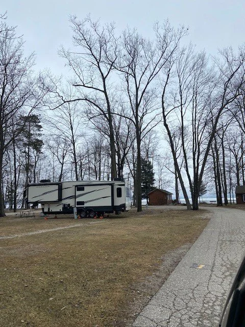 Camp Between Two Lakes at Mitchell State Park: Camping and Activity ...