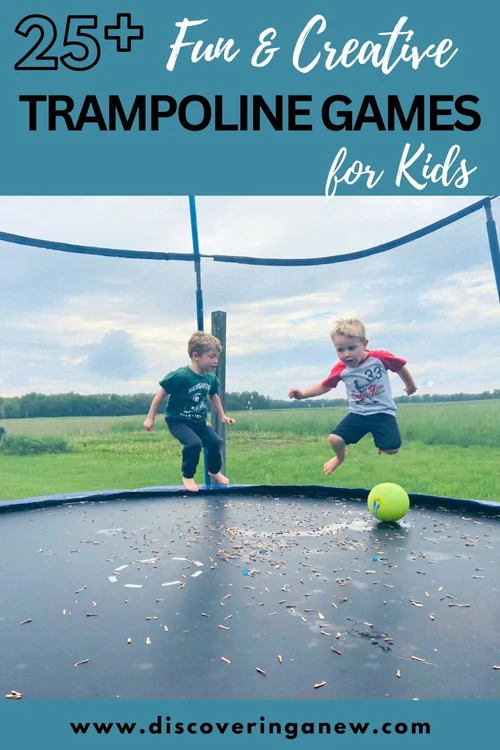 25 Fun Trampoline Games for Kids (With & Without Props!) — discovering anew