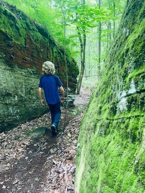 Secluded Hiking at Ohio Hanging Rock Preserve — discovering anew