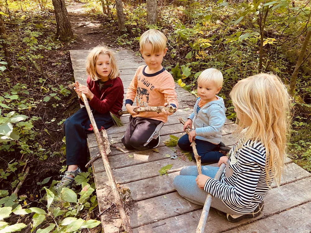 DIY Hiking Sticks: Craft Activity for Kids — discovering anew