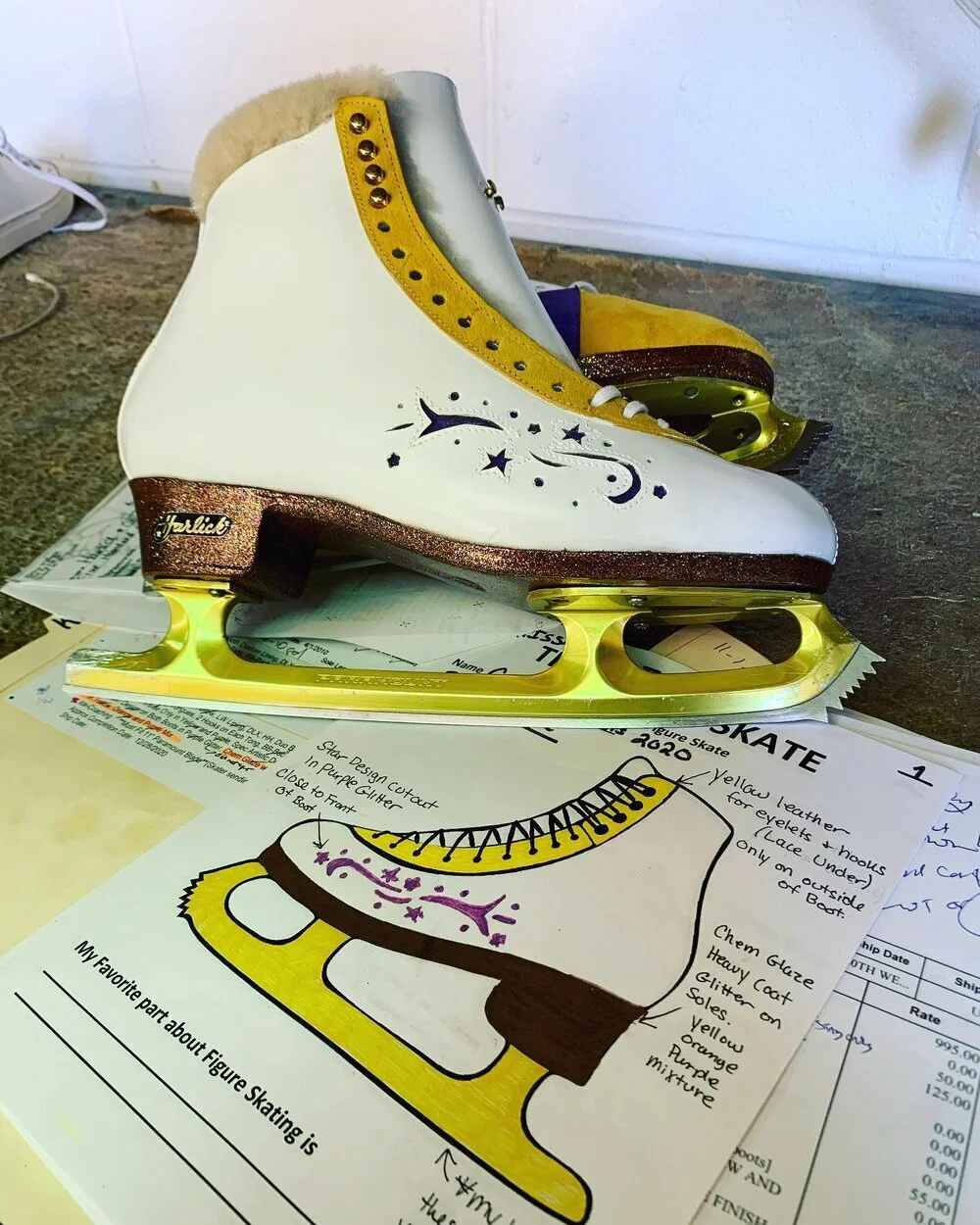 Custom Boots — Harlick Skates