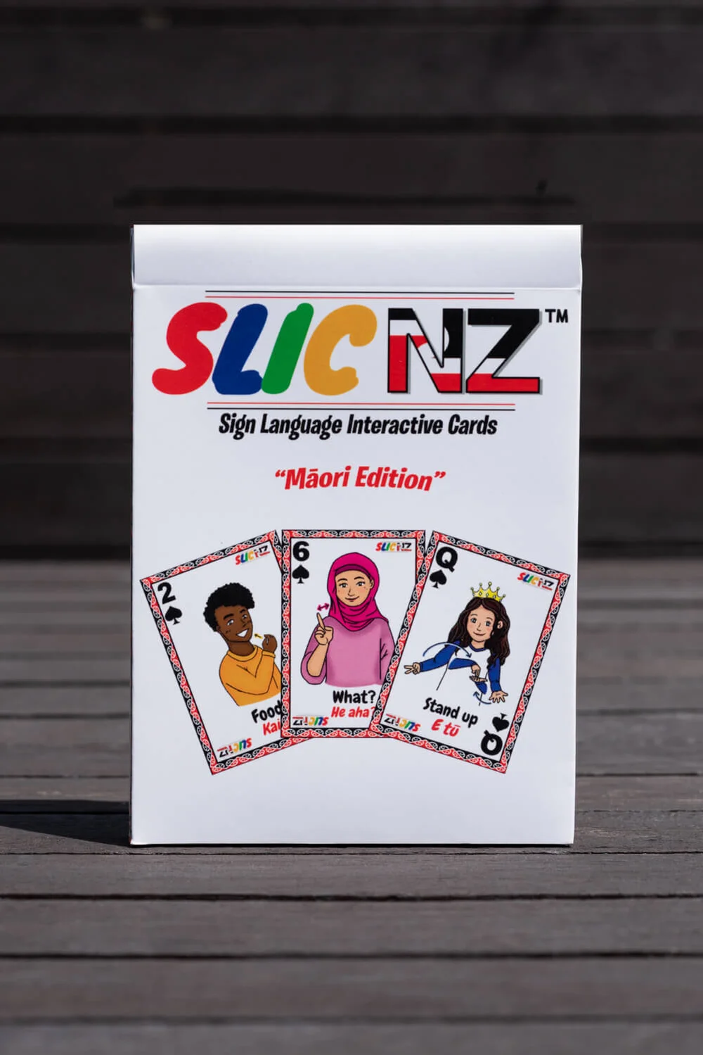 Buy sign language interactive playing cards — SLICNZ