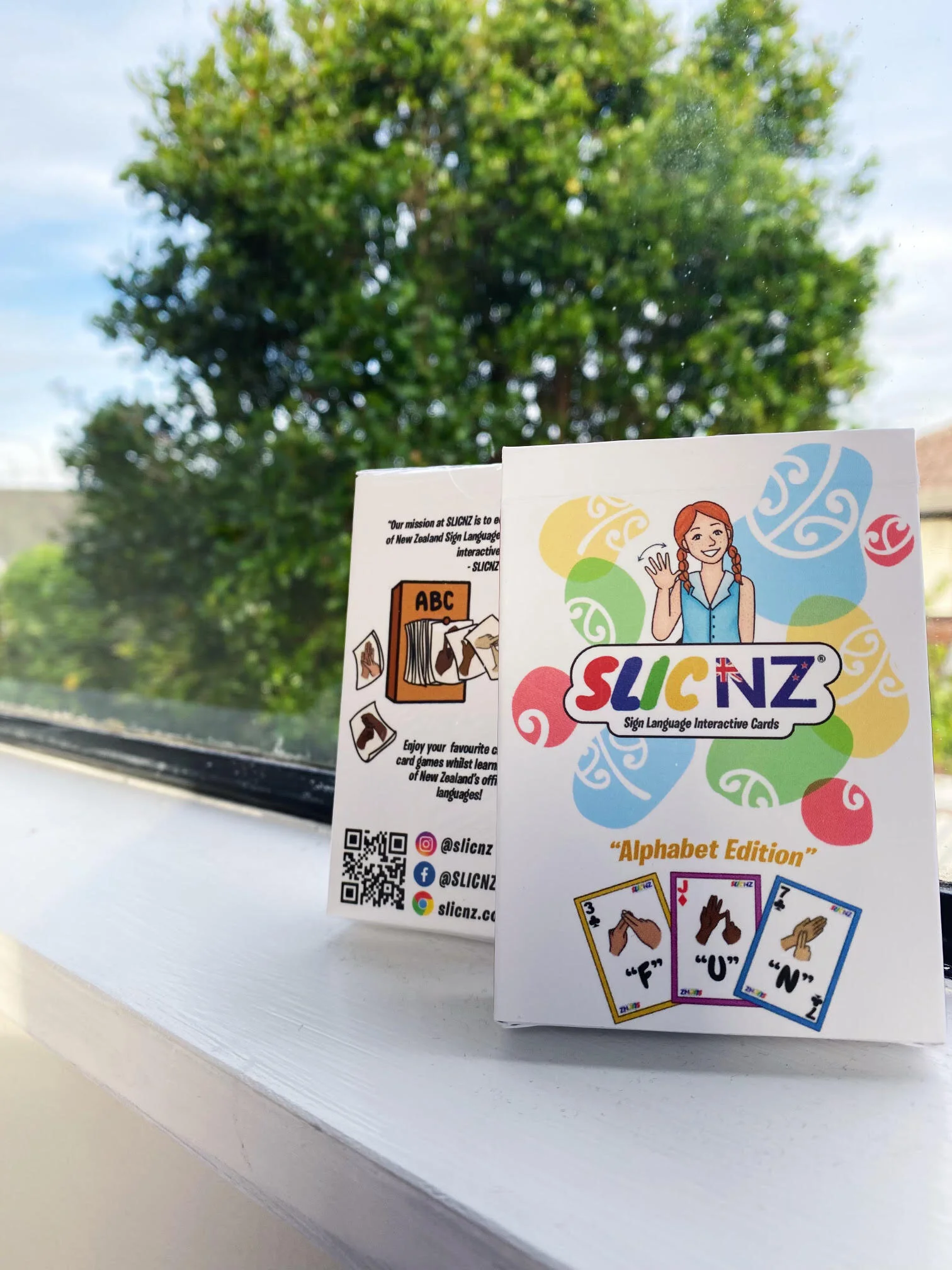 Buy sign language interactive playing cards — SLICNZ