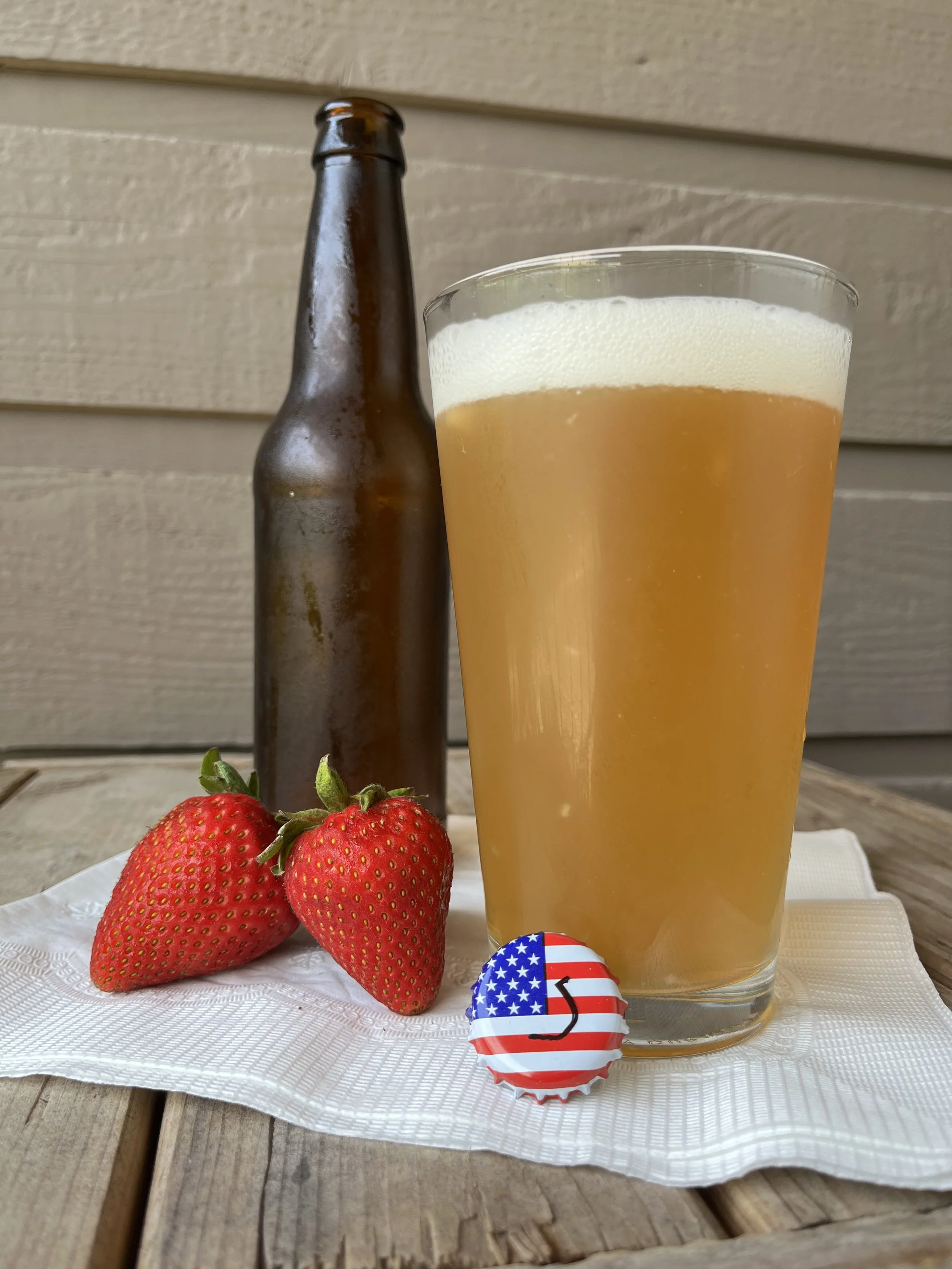 Strawberry Blonde Ale - Homebrew Recipe and Results — The Brew Adventures
