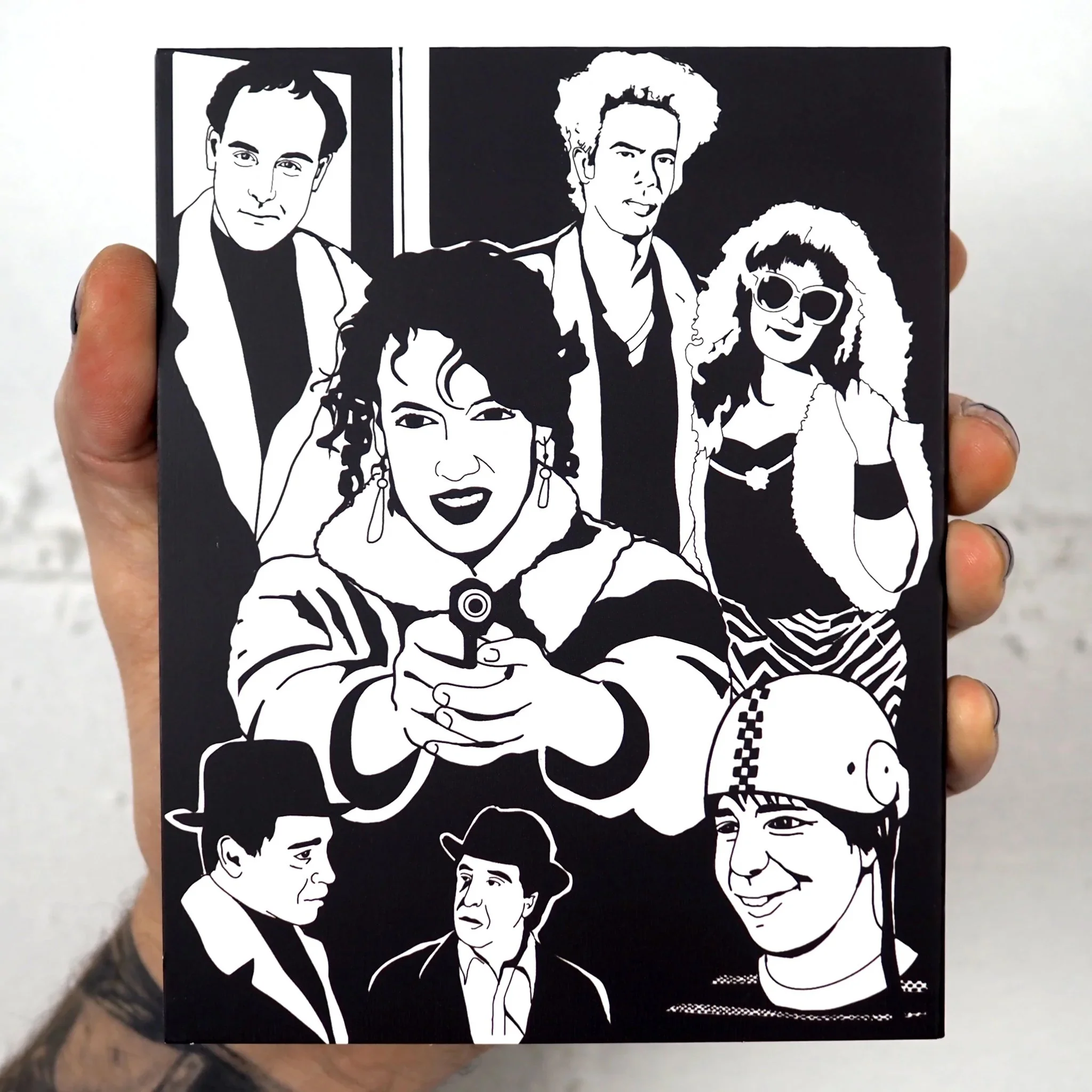 Queen Band Stencil