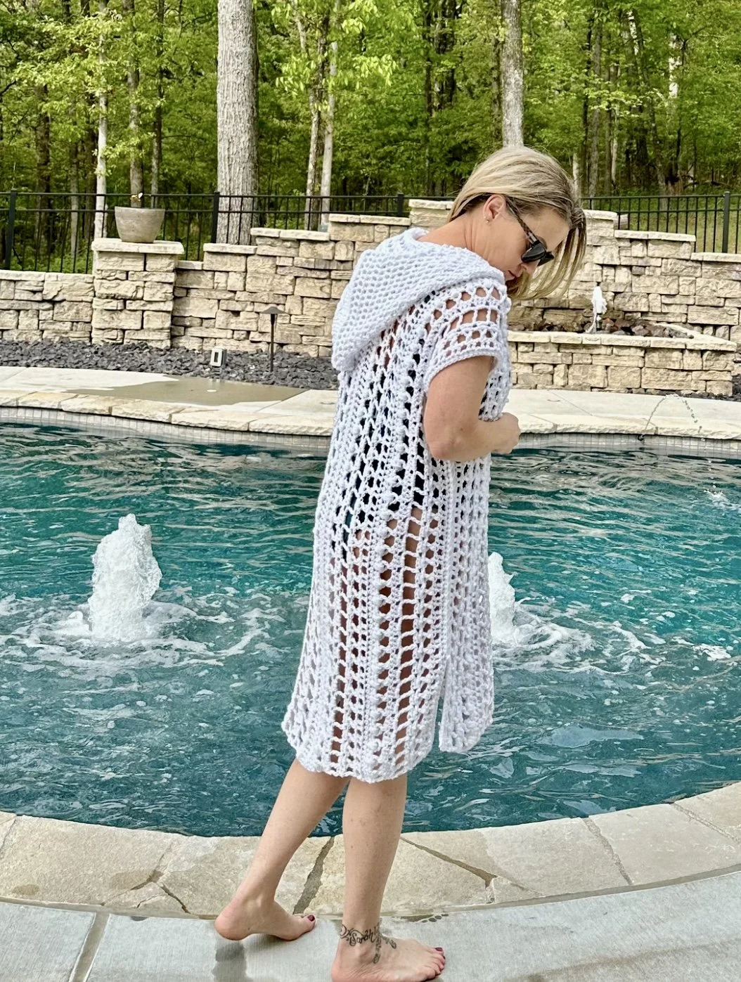 Boho Beaded Turtle Neckie Pattern — tlcrochet