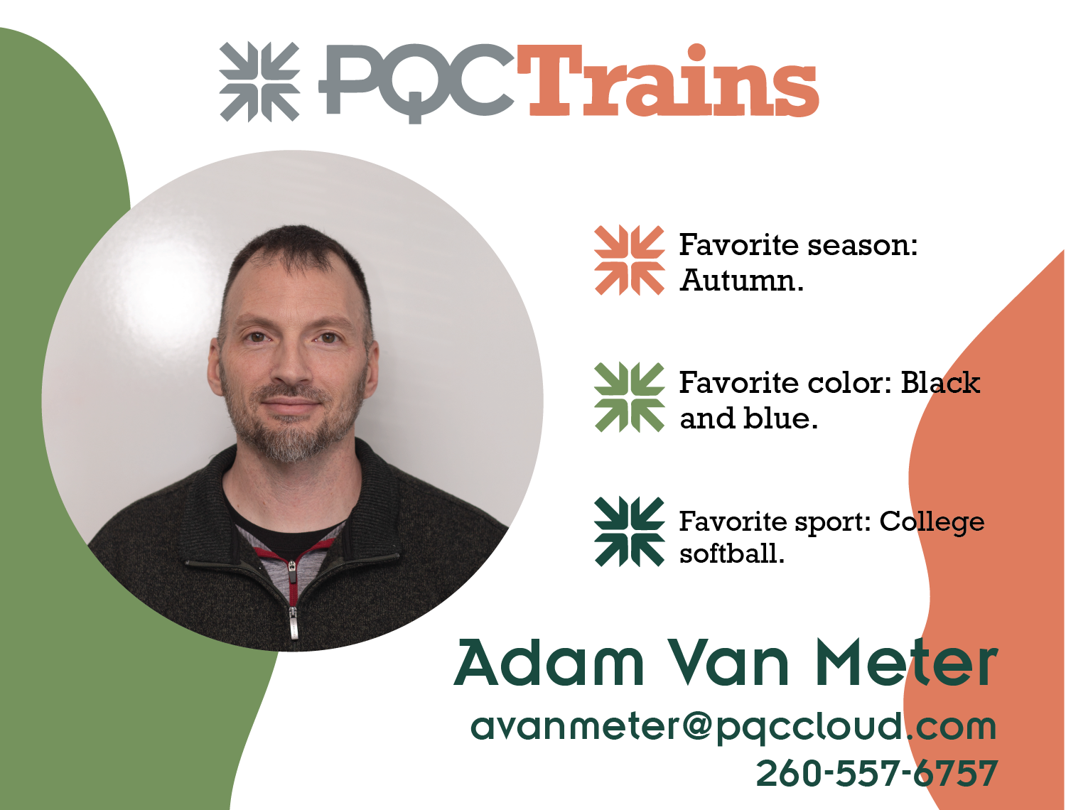 Adam Van Meter — PQCTrains