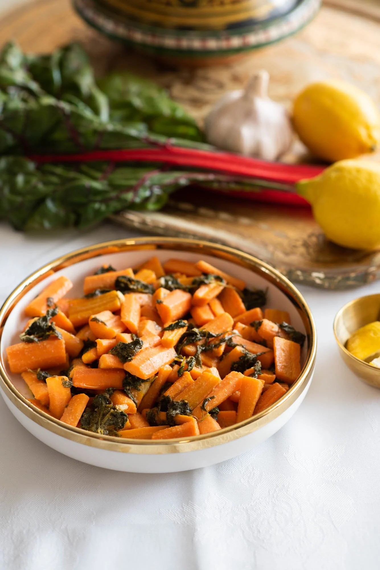 Carrots, Swiss Chard and Cumin Salad — Inspired by Solange