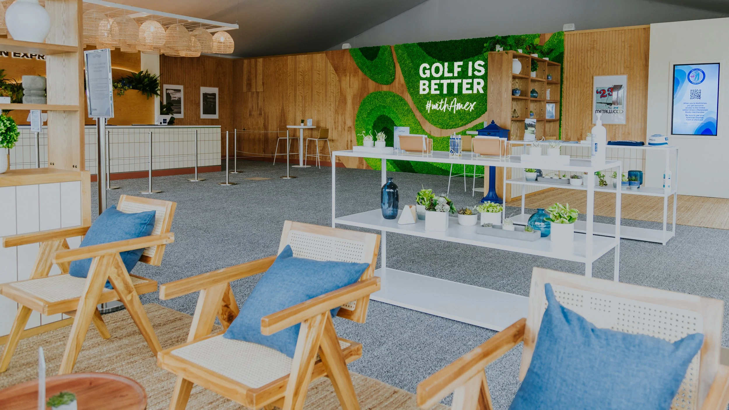 Amex x USGA 23Digital Design, Experiential Design — Claudia Solis