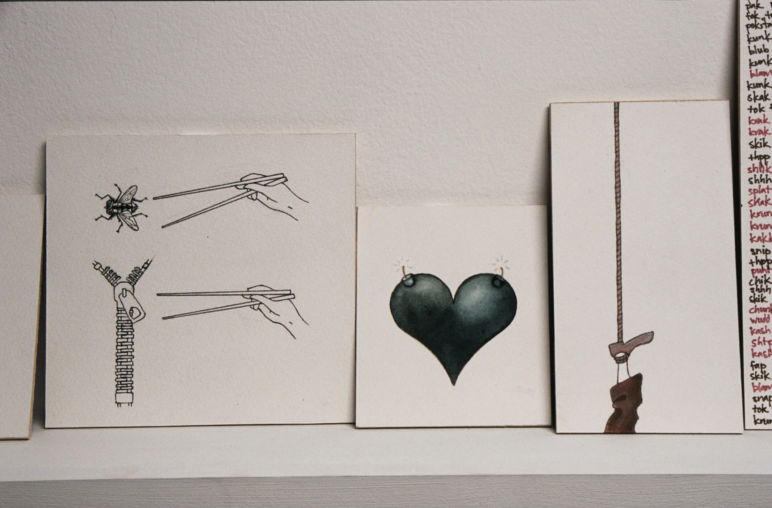 Drawing, print and collage miscellany — Roy Ananda