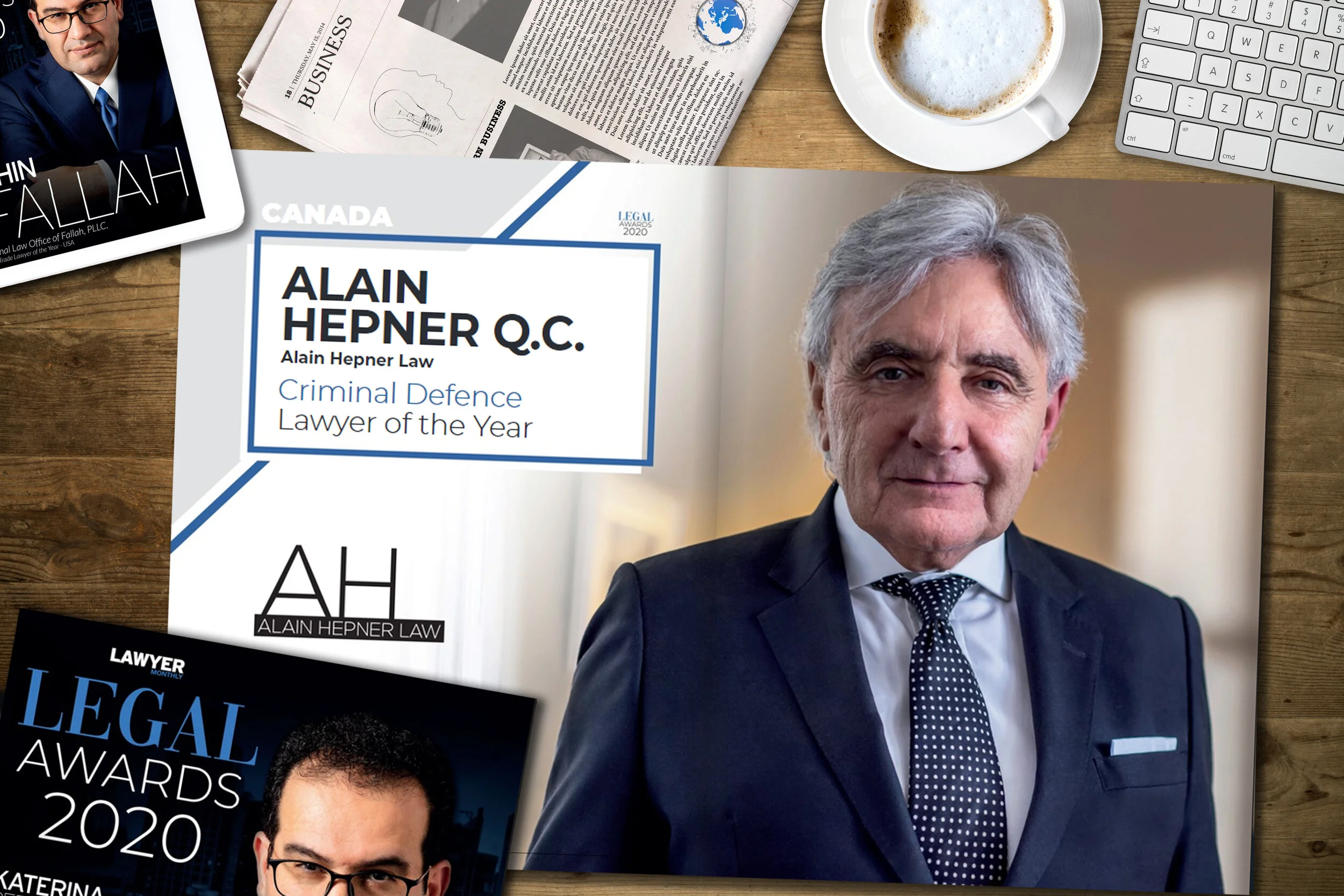Alain Hepner Named Criminal Defence Lawyer of the Year, 2020 — Alain ...