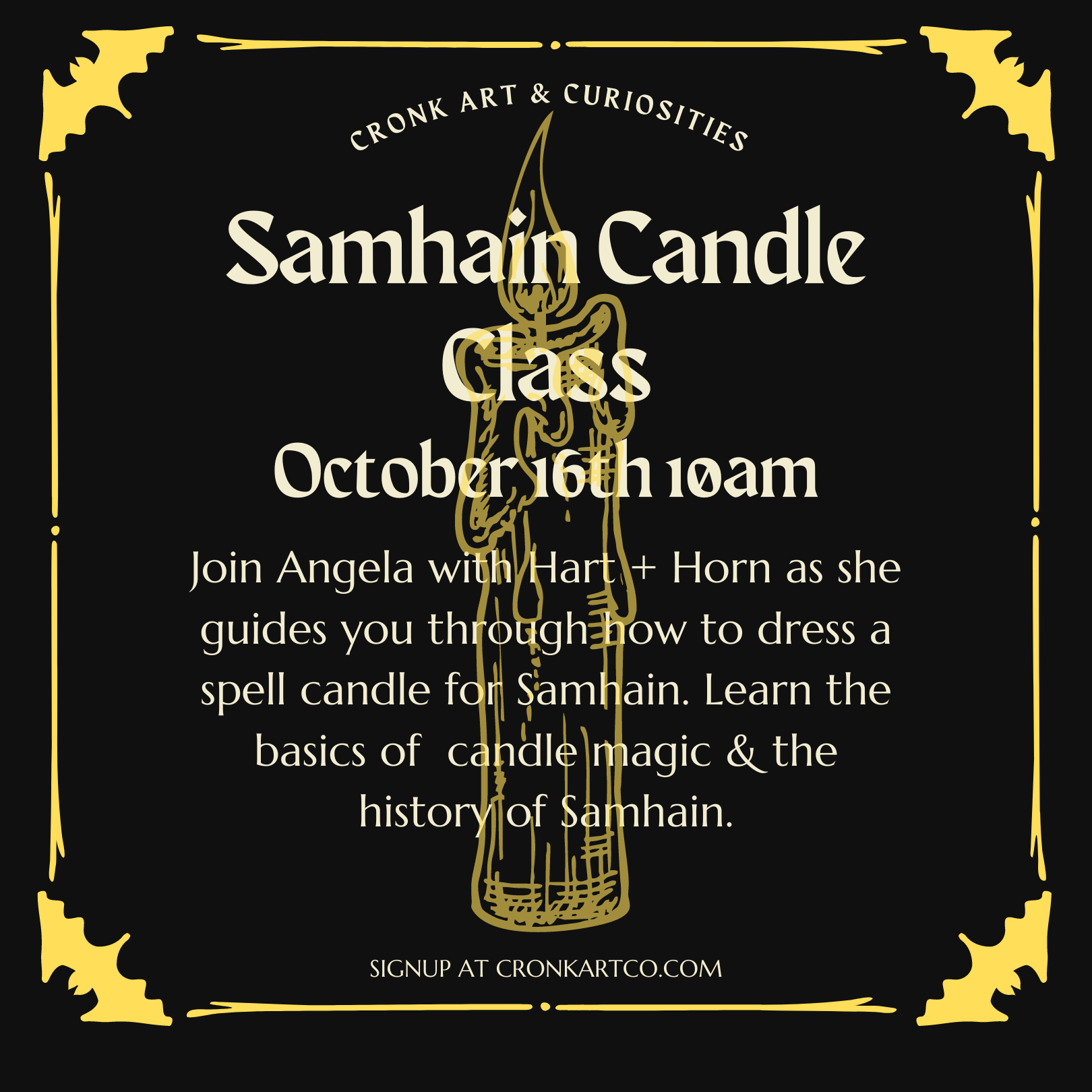 Classes — Cronk Art & Curiosities