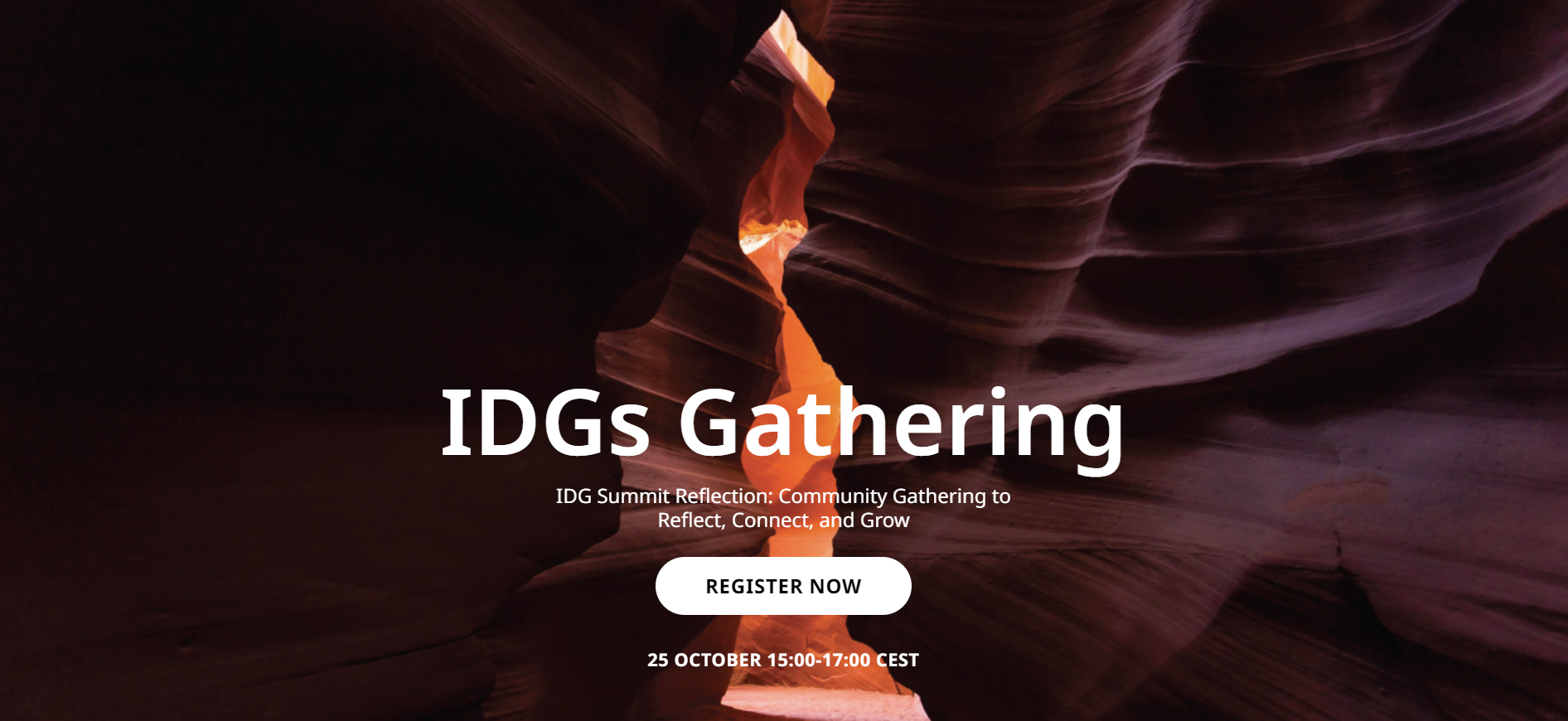 IDG Events — Inner Development Goals