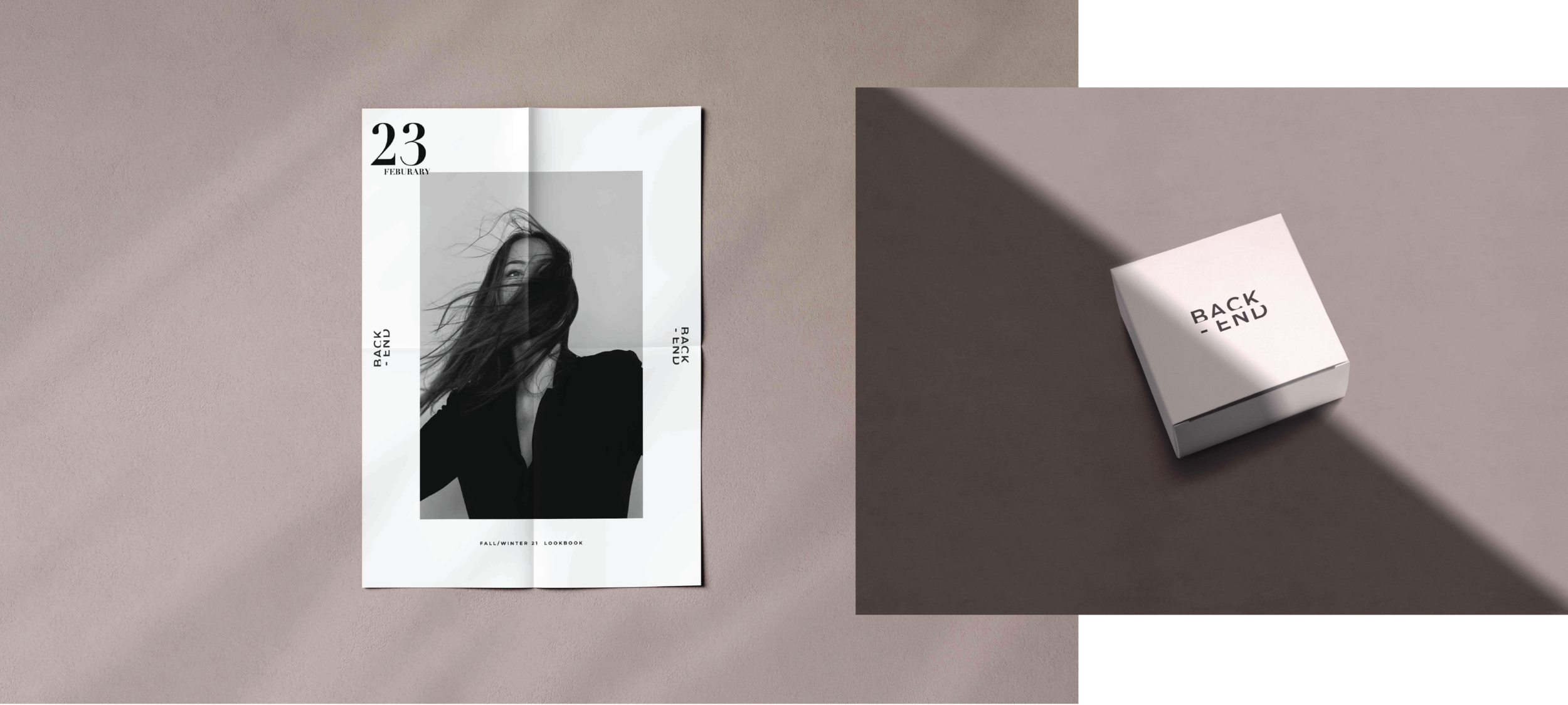 Back-End Fashion Label — The Joyce Collective | Brand Identity ...