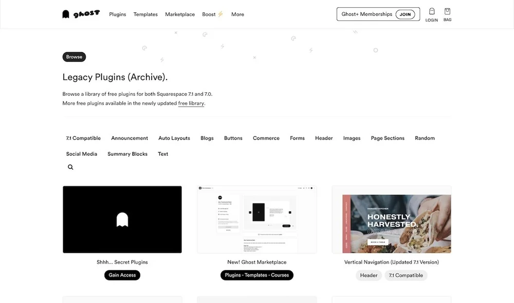 Ghost Plugins vs Spark Plugin: Which is Squarespace's Best?