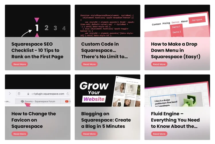 10+ Super Useful Squarespace Summary Block Customizations