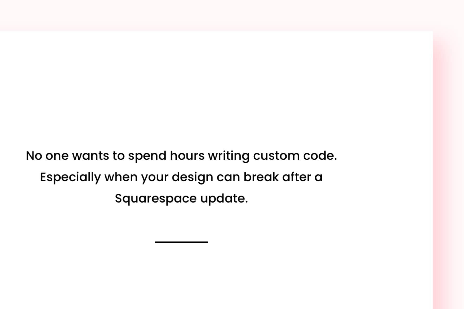 Change Squarespace Line Thickness, Color, Vertical, etc.