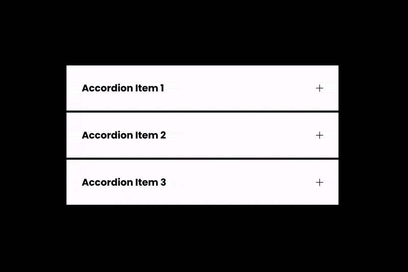 How to customize accordion design in Squarespace