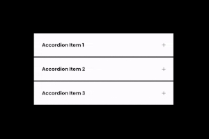 How to customize accordion design in Squarespace