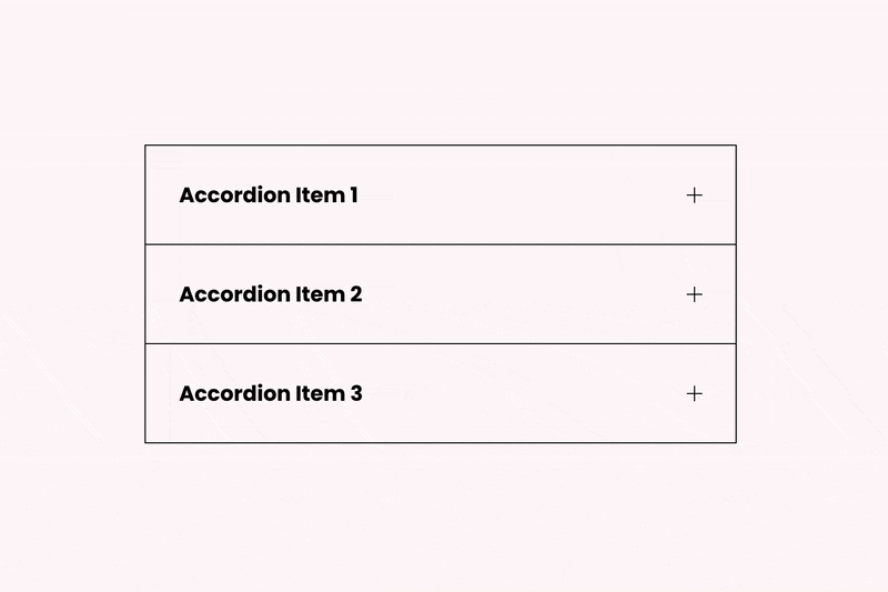 How to customize accordion design in Squarespace