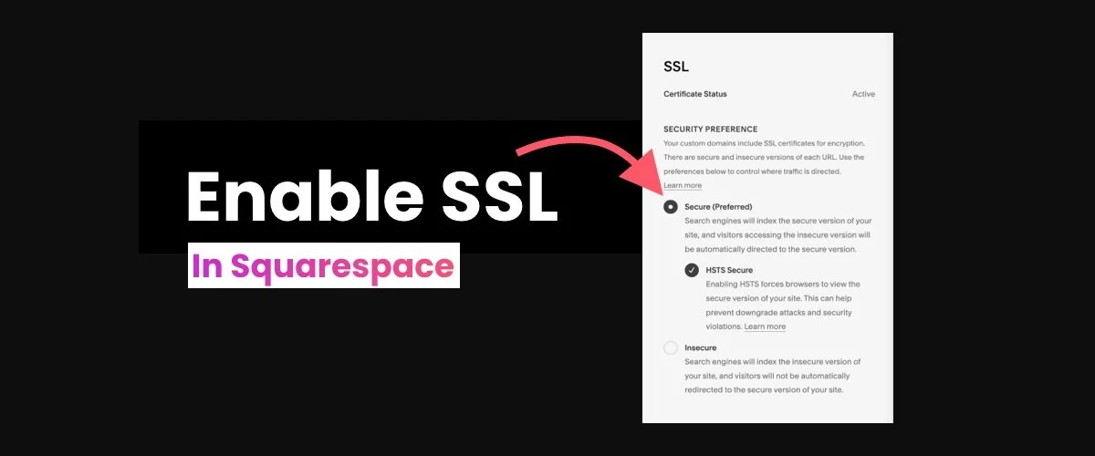 Squarespace SSL: How to Enable It and Why It’s So Important