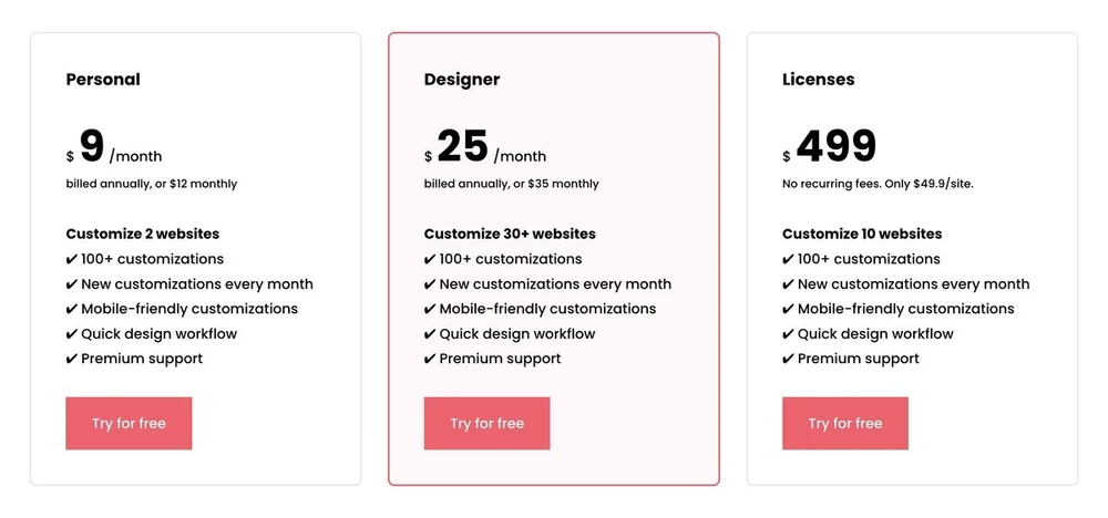 How to Add a Pricing Table in Squarespace (4 Easy Ways)