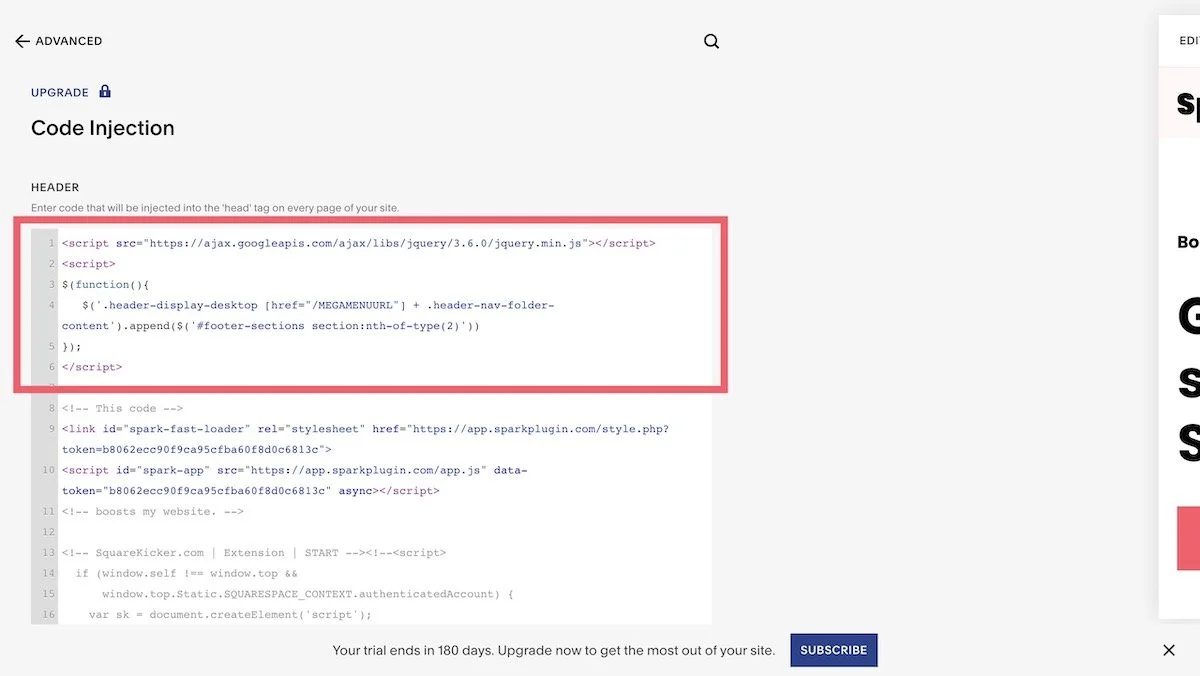 How to Add a Mega Menu in Squarespace (2 Easy Ways)