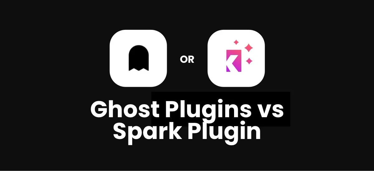 Ghost Plugins vs Spark Plugin: Which is Squarespace's Best?