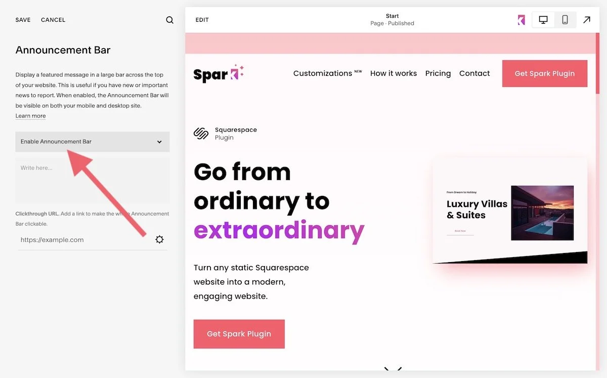 How to Add a Secondary Navigation Bar in Squarespace (2024)
