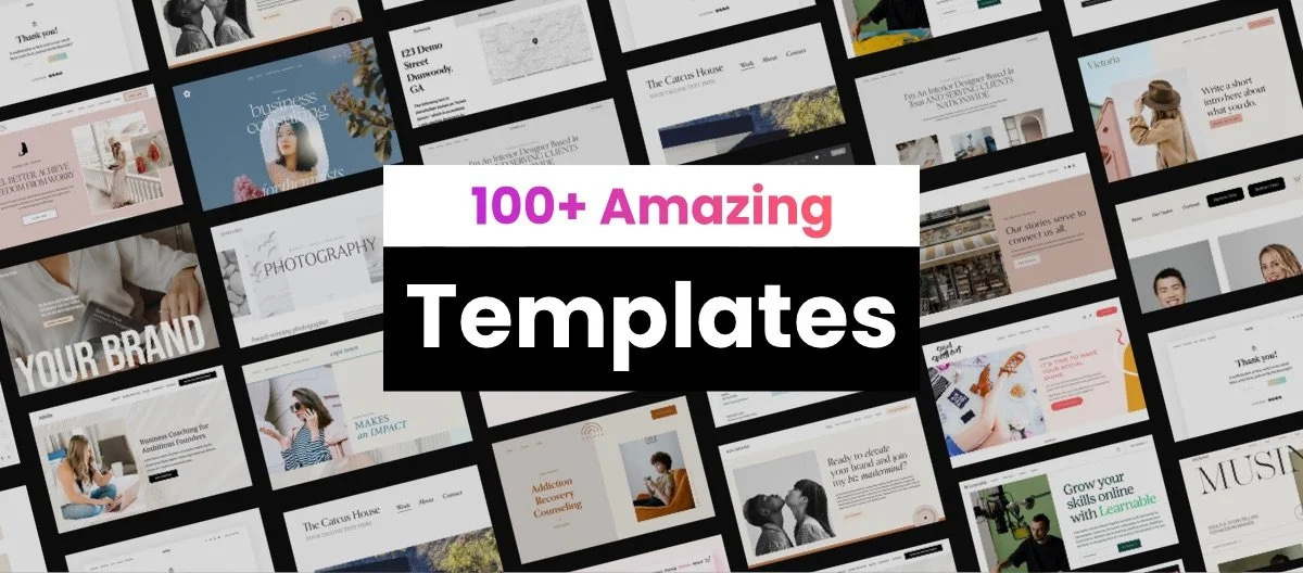 100+ Squarespace Templates: The Ultimate List For 2025