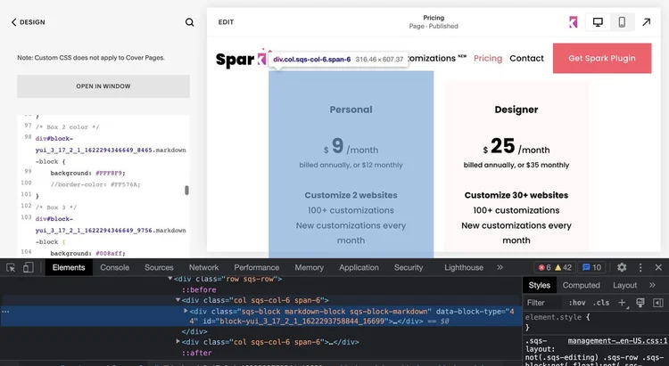 How to Add a Pricing Table in Squarespace (4 Easy Ways)