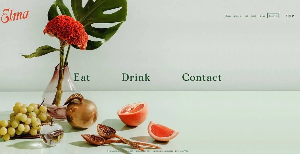 Squarespace for Restaurants: 12 Stunning Website Examples