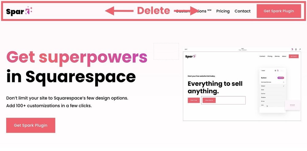 20+ Quick Tweaks for Your Navigation Bar in Squarespace