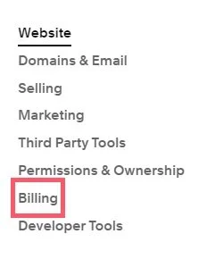 Squarespace Billing: How to Find Invoices & Update Card