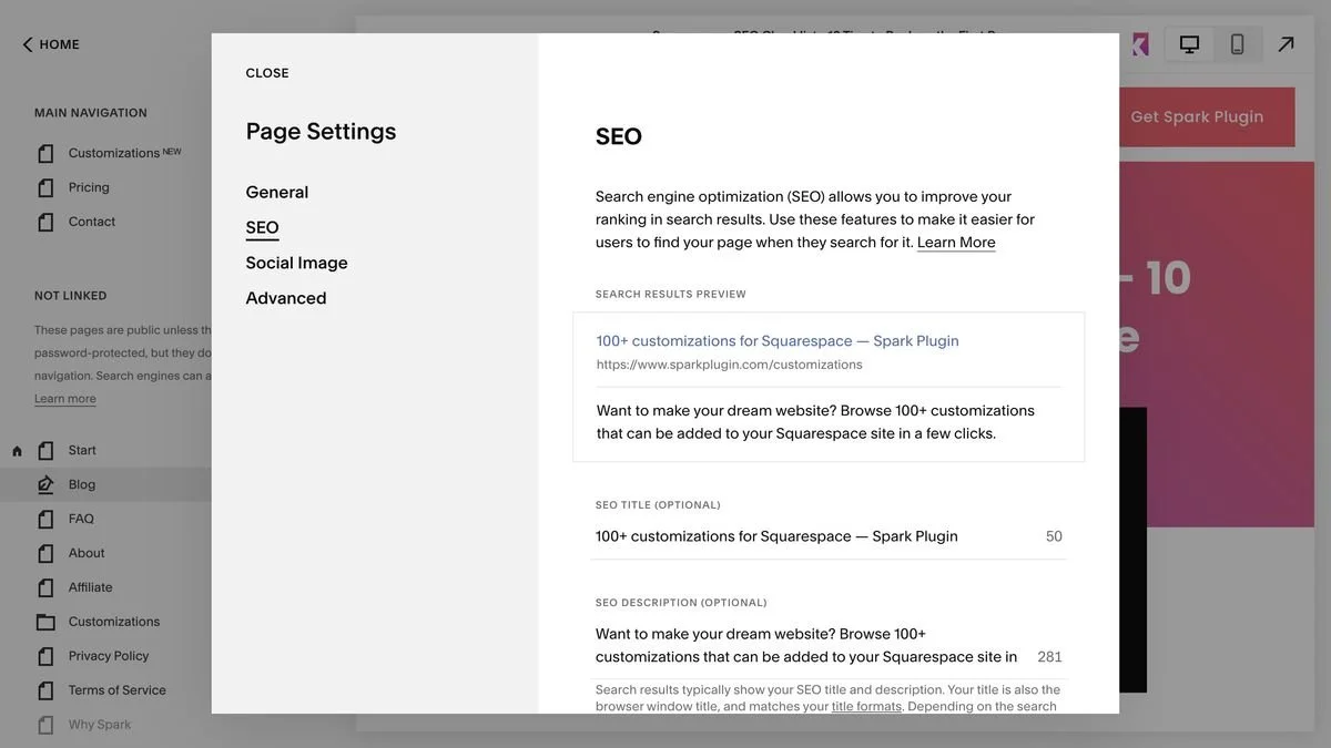 Squarespace SEO Checklist - 10 Tips to Rank on the First Page (2023)
