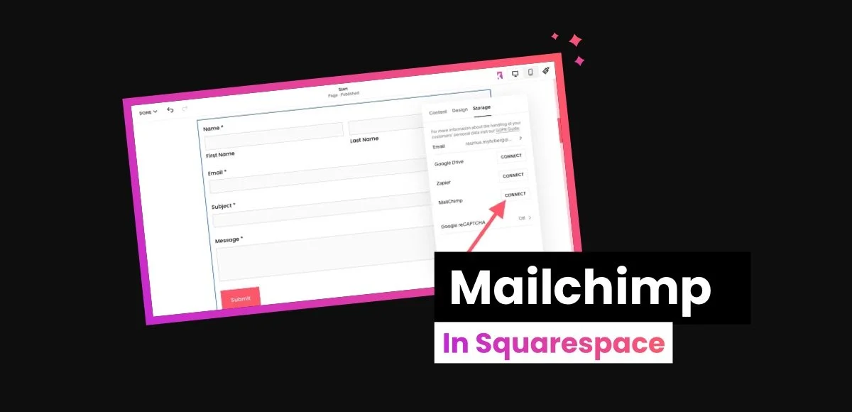 How to Connect Mailchimp to Squarespace in 2 Minutes (2025)