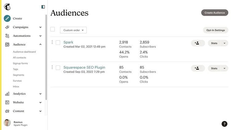 How to Connect Mailchimp to Squarespace in 2 Minutes (2025)