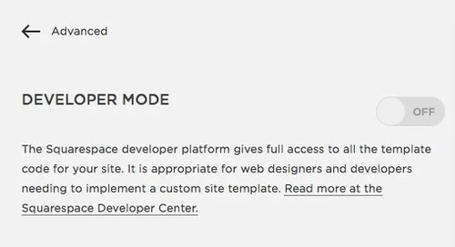 Squarespace Developer Mode (2025): The Ultimate Guide
