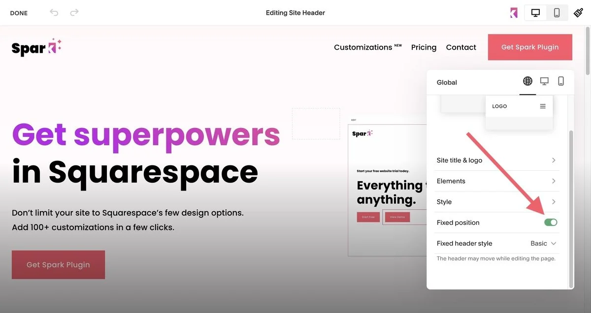 20+ Quick Tweaks for Your Navigation Bar in Squarespace