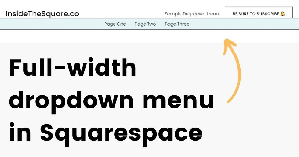 10 Most Useful Squarespace Drop Down Menu Styles (2024)