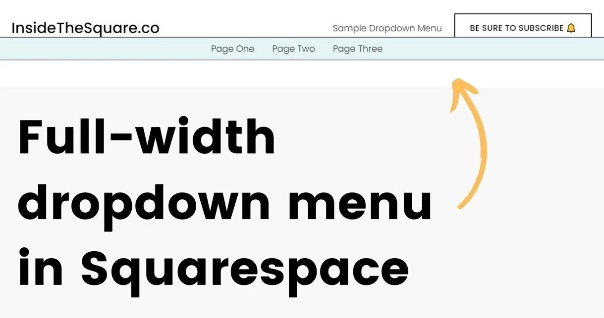 10 Most Useful Squarespace Drop Down Menu Styles (2024)