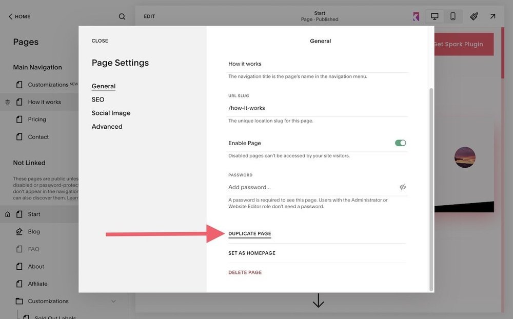 How to Duplicate a Page in Squarespace: 3 Easy Steps (2024)