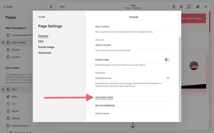 How to Duplicate a Page in Squarespace: 3 Easy Steps (2024)
