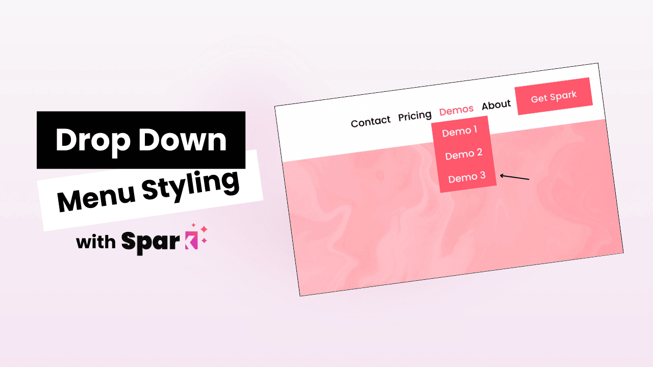 Improved Dropdown Menu in Squarespace