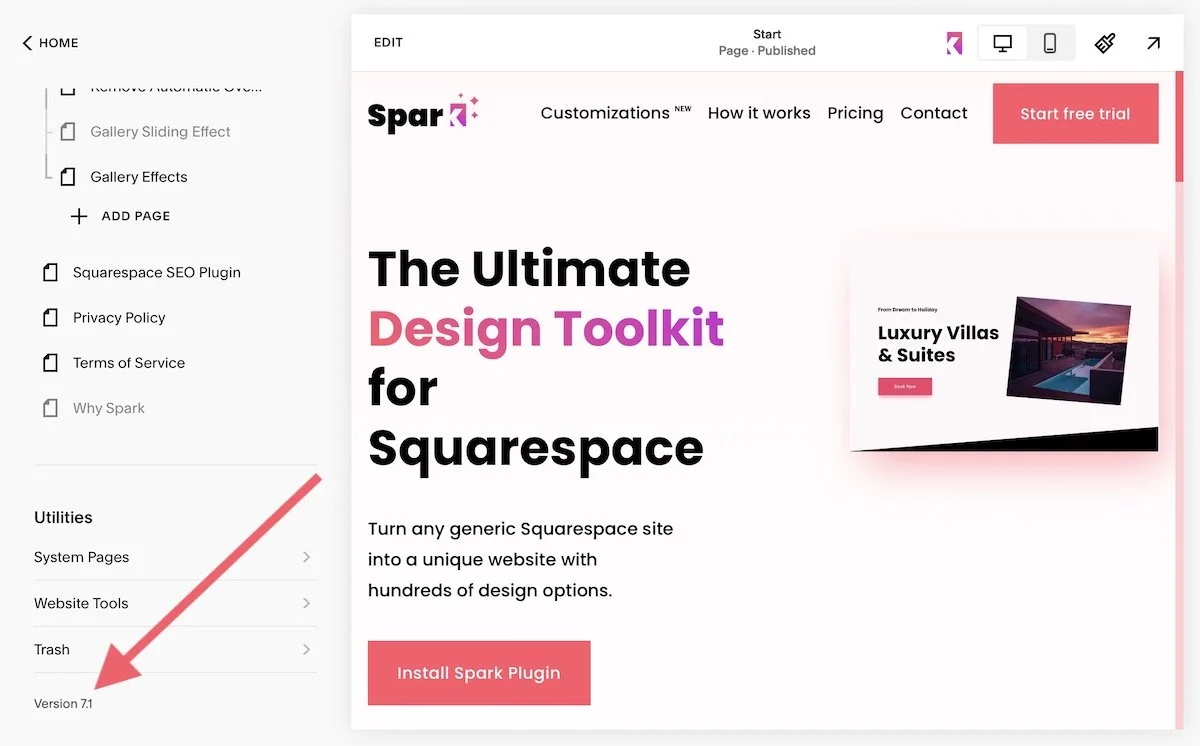 What Squarespace Version do I have? Find Out in 10 Seconds