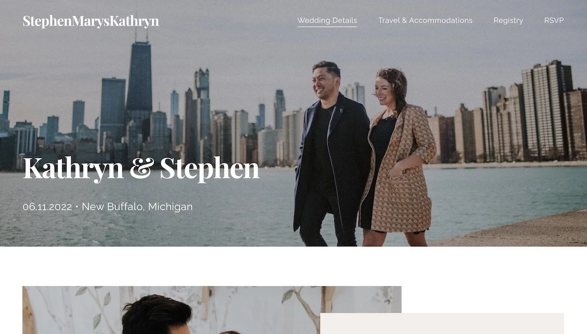 14 Most Elegant Squarespace Wedding Websites (+ 8 Templates)