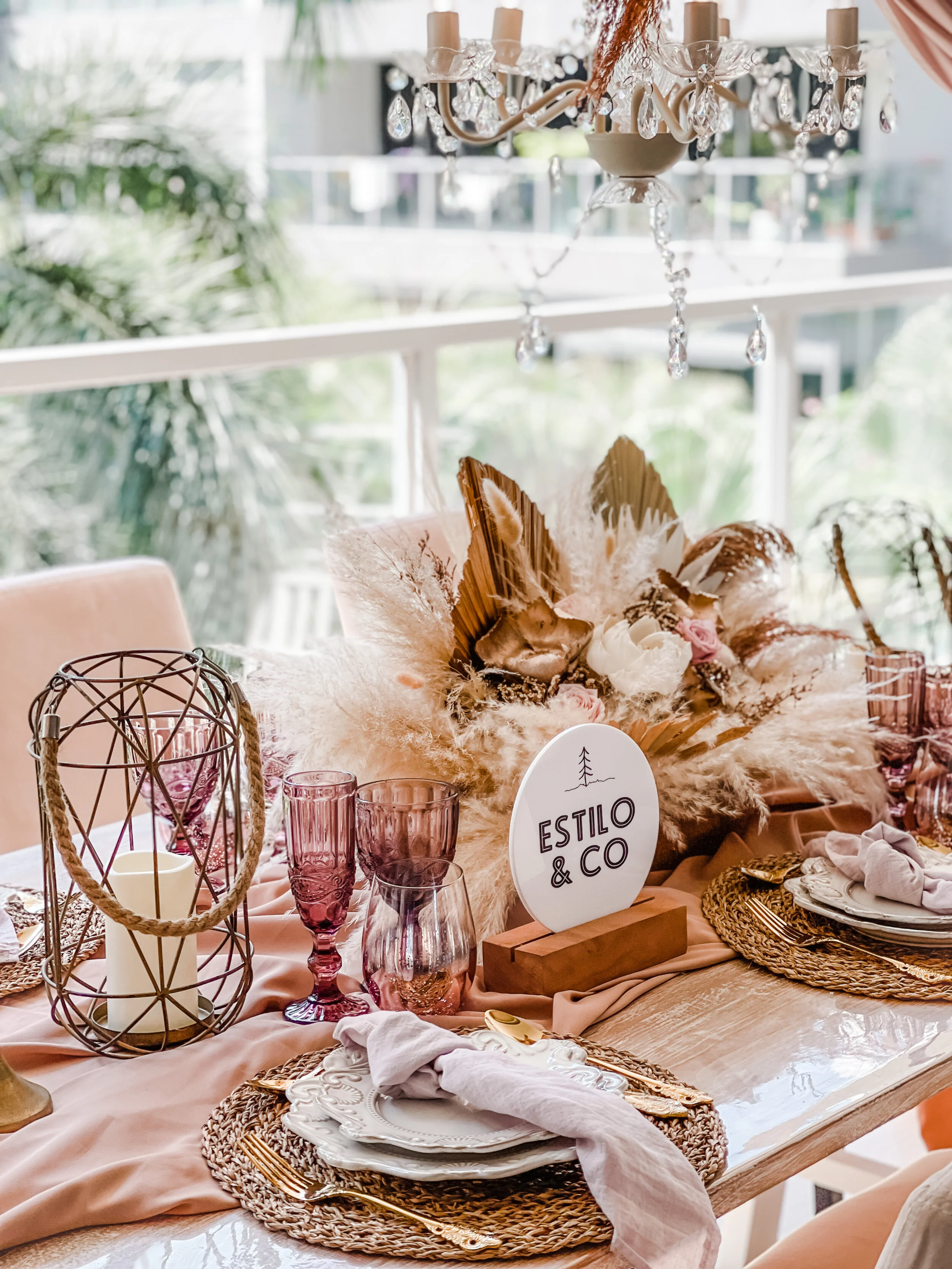 Blush Pink Boho — Estilo & Co