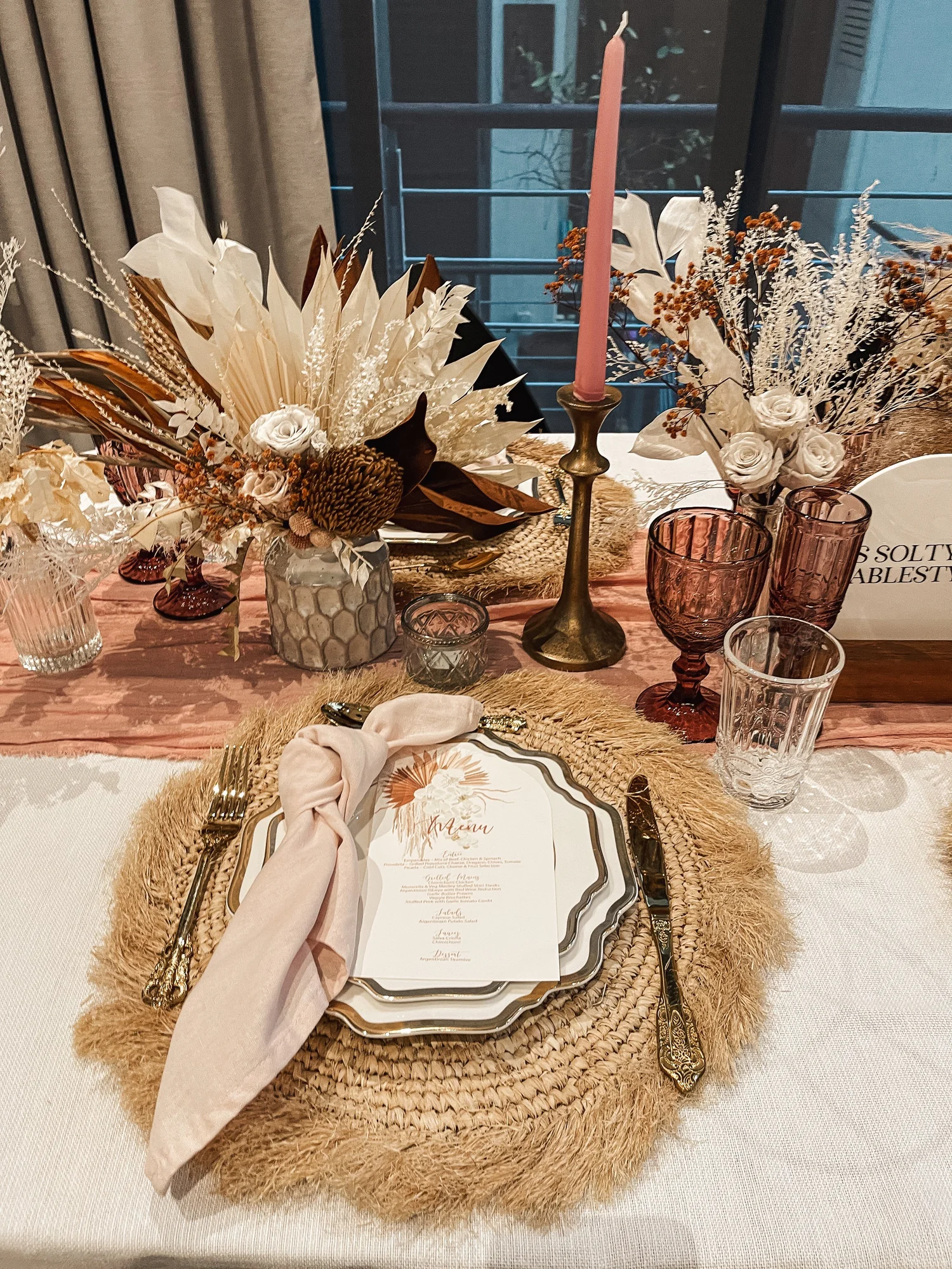 Blush Pink Boho — Estilo & Co