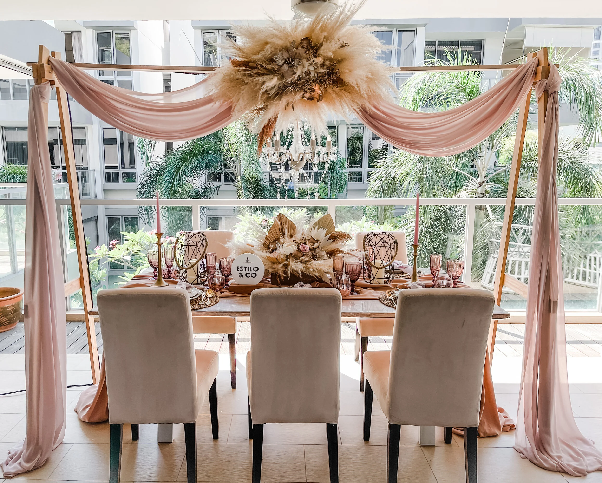 Blush Pink Boho — Estilo & Co