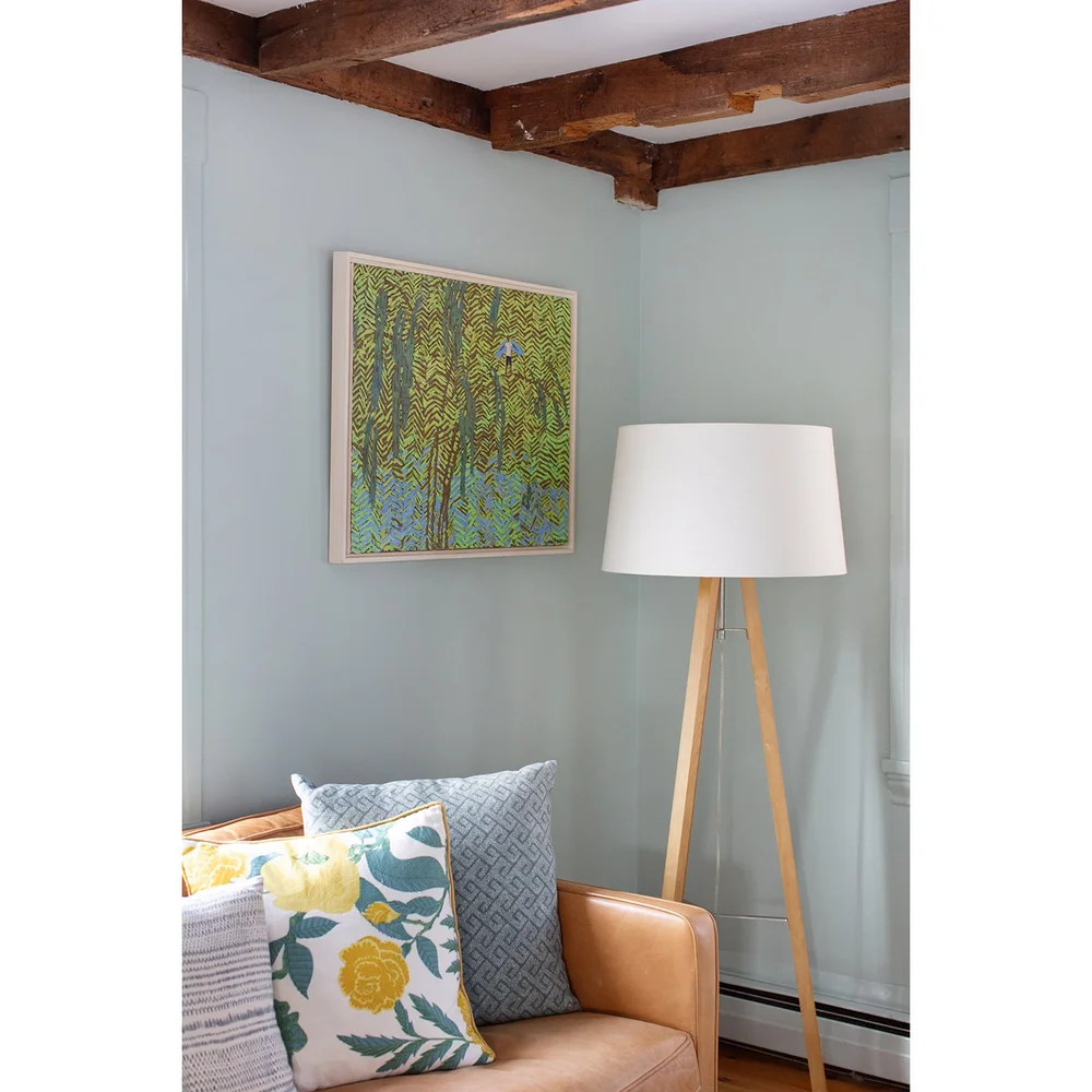 Monhegan Red House Painting by Andras Bality — The Willard Gallery